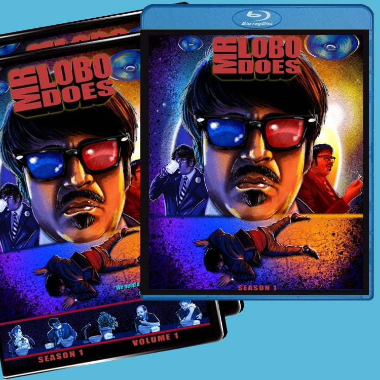 BLU-RAY/ 2 Vol. DVD set - "MR. LOBO DOES" Season One series | Outer Space International